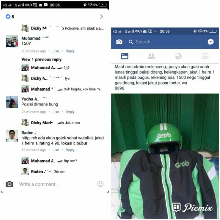 Resiko Jual Beli Akun Grab. No 6 Paling Mengerikan! - Tip Kerja