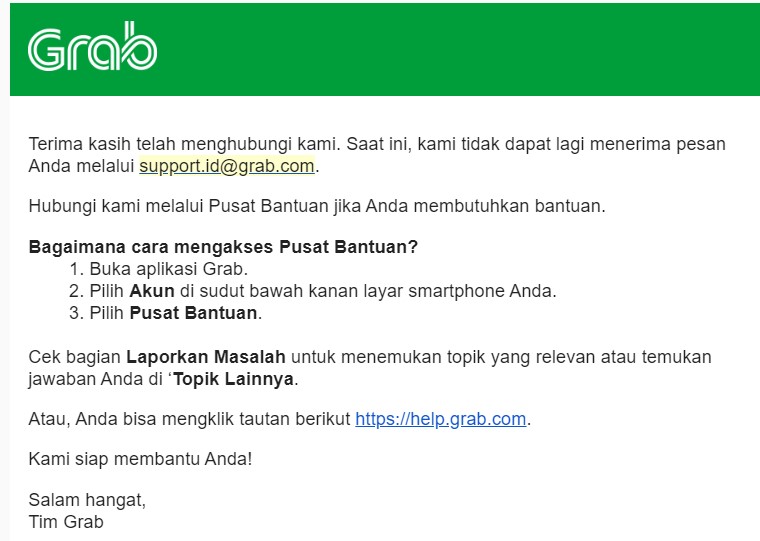 4 Cara Menghubungi Call Center Grab Indonesia Terbaru 2022