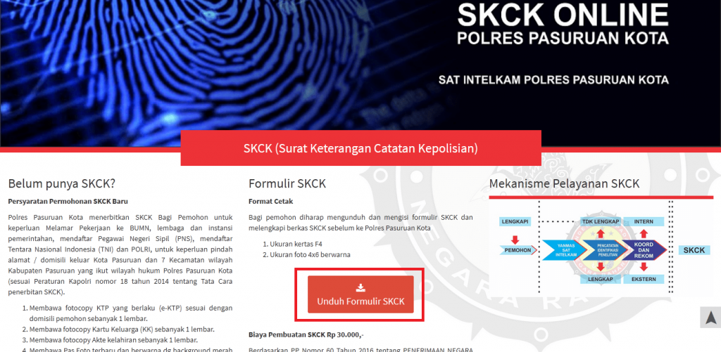 Cara Membuat SKCK Online Pasuruan, Lebih Praktis