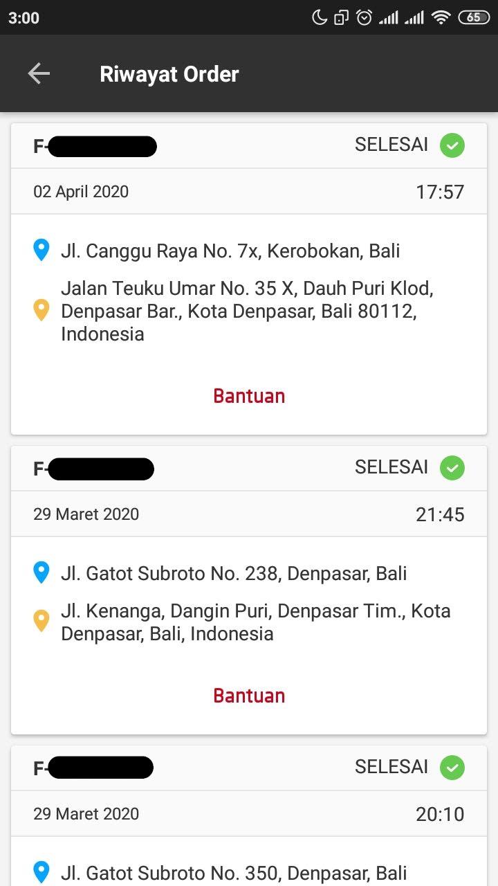 Adakah Cara Menghapus History Order Gojek Driver? Simak!