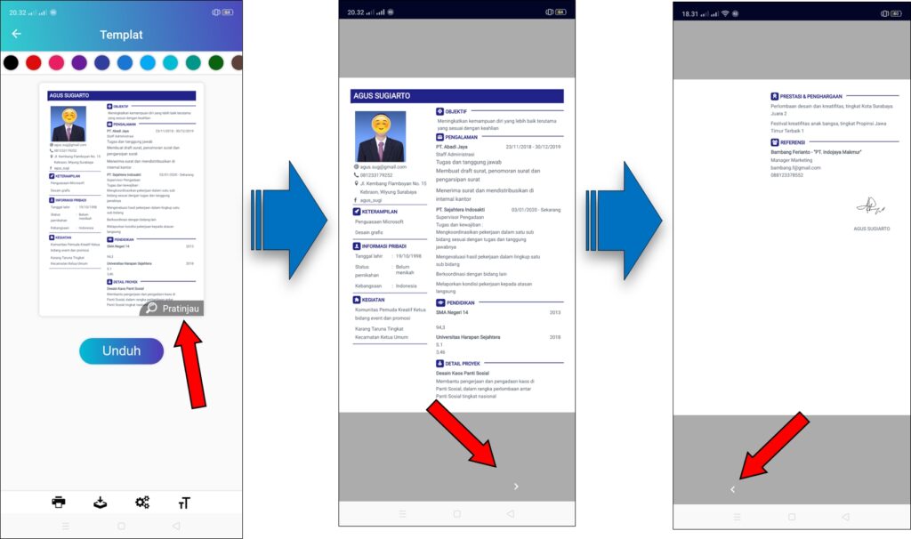 Cara Membuat CV Di HP Profesional Dan Menarik Bagi HRD